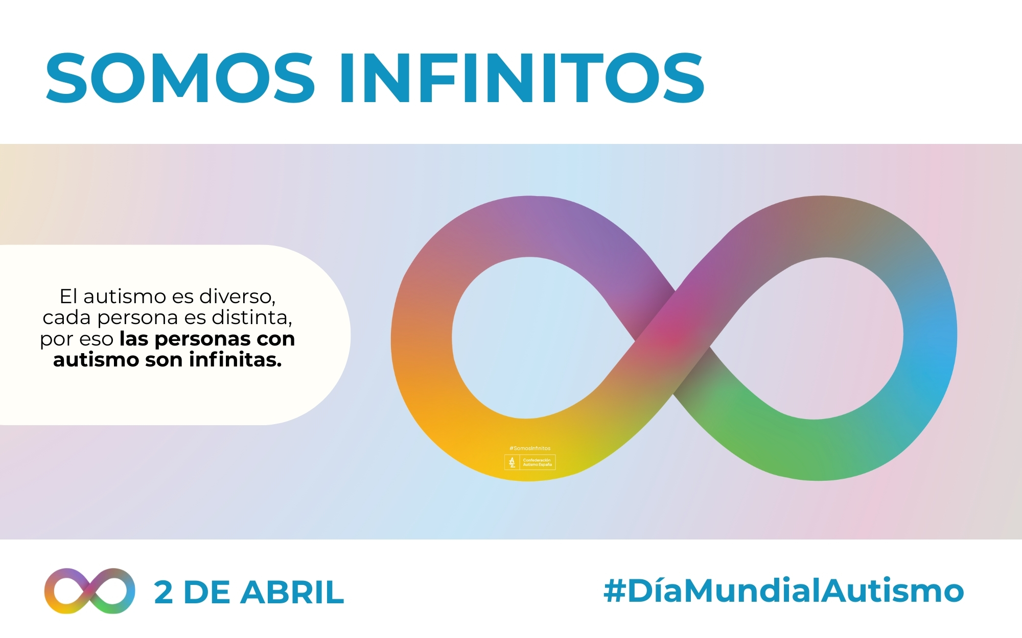 «Somos infinitos», la campaña por el Día Mundial de Concienciación ...
